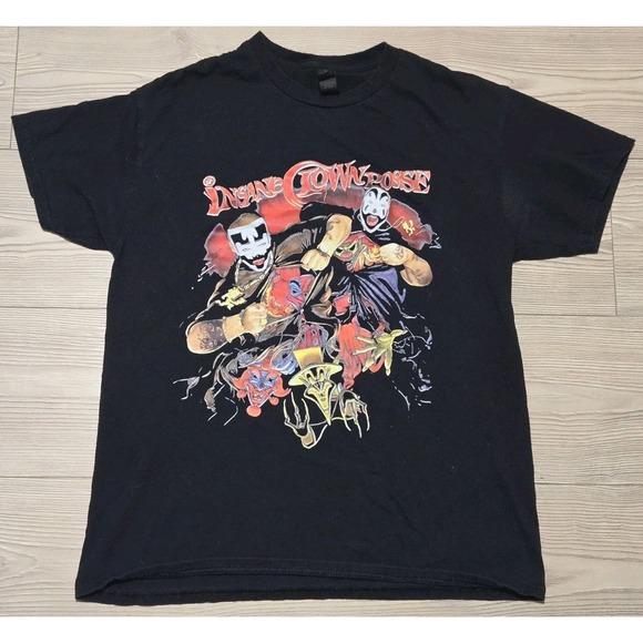 Shirts | Icp Insane Clown Posse Tshirt Size Medium Black Juggalo Faygo ...